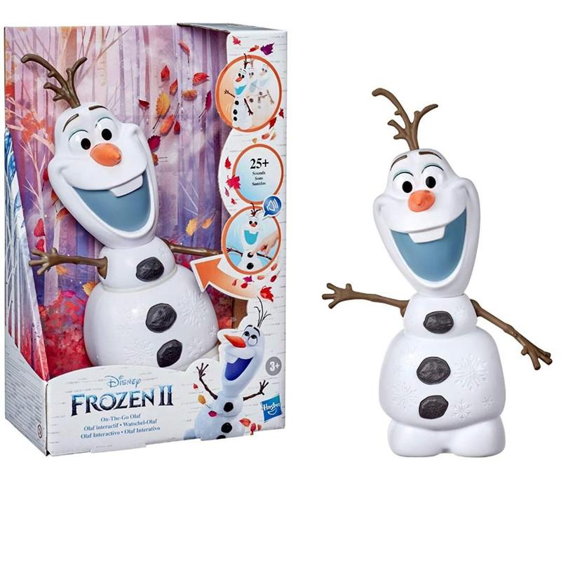 Boneco Olaf Frozen II Disney Interativo Hasbro Brinquedo Eletrônico ...
