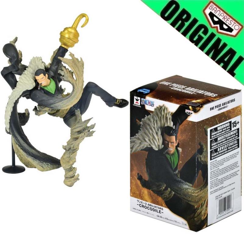 Boneco One Piece Crocodile Abiliators Bandai Banpresto Original ...