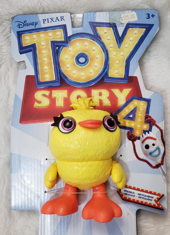 Boneco Pato Ducky Articulado - Filme Toy Story 4 - Disney Pixar ...