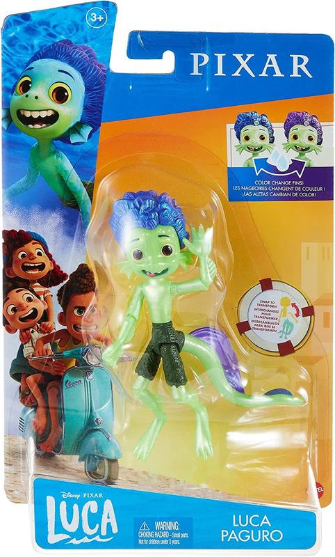 Boneco - Pixar Luca Figura MATTEL - Disney - Bonecos - Magazine Luiza