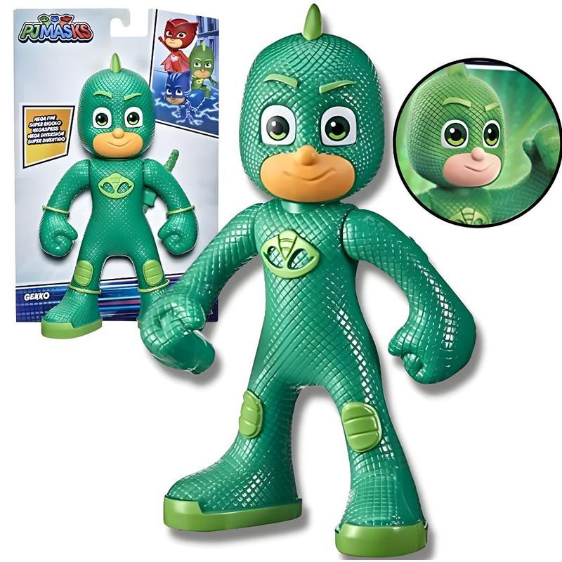 Boneco PJ Masks Figura Largatixo Gekko Articulada Herói 25Cm - Hasbro ...