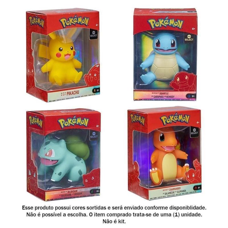 Boneco Pokemon Figuras de Vinil Sortido R.2600 Sunny - Bonecos ...