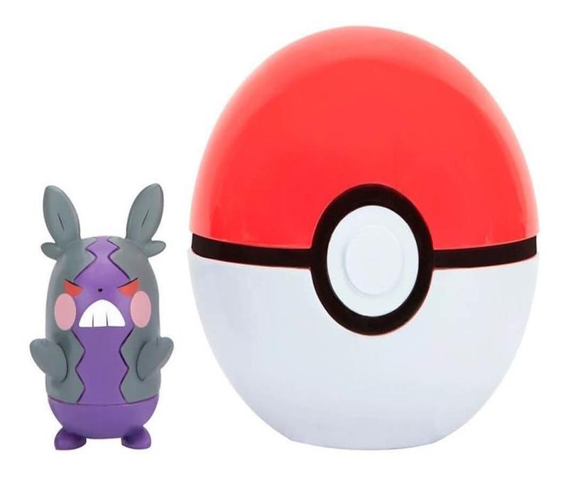 Boneco Pokémon Morpeko Clip N Go Com Poké Ball Original - Sunny ...