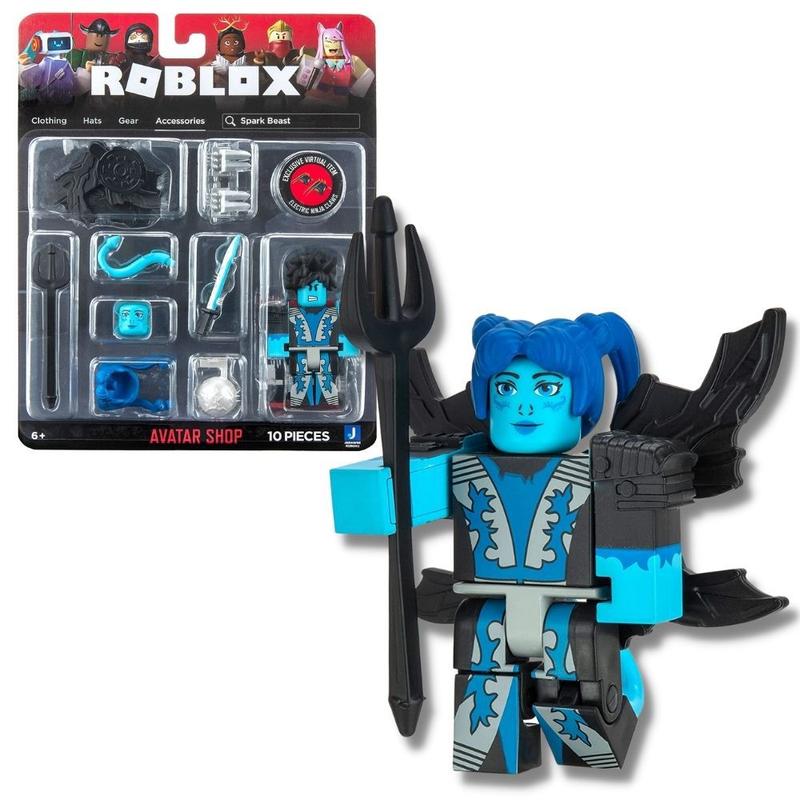 Boneco Roblox Avatar Shop - Figura Spark Beast + Cód Virtual - Jazwares ...