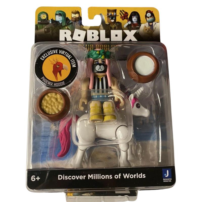 Boneco Roblox Club Roblox e Acessórios com código virtual Jazwares ...
