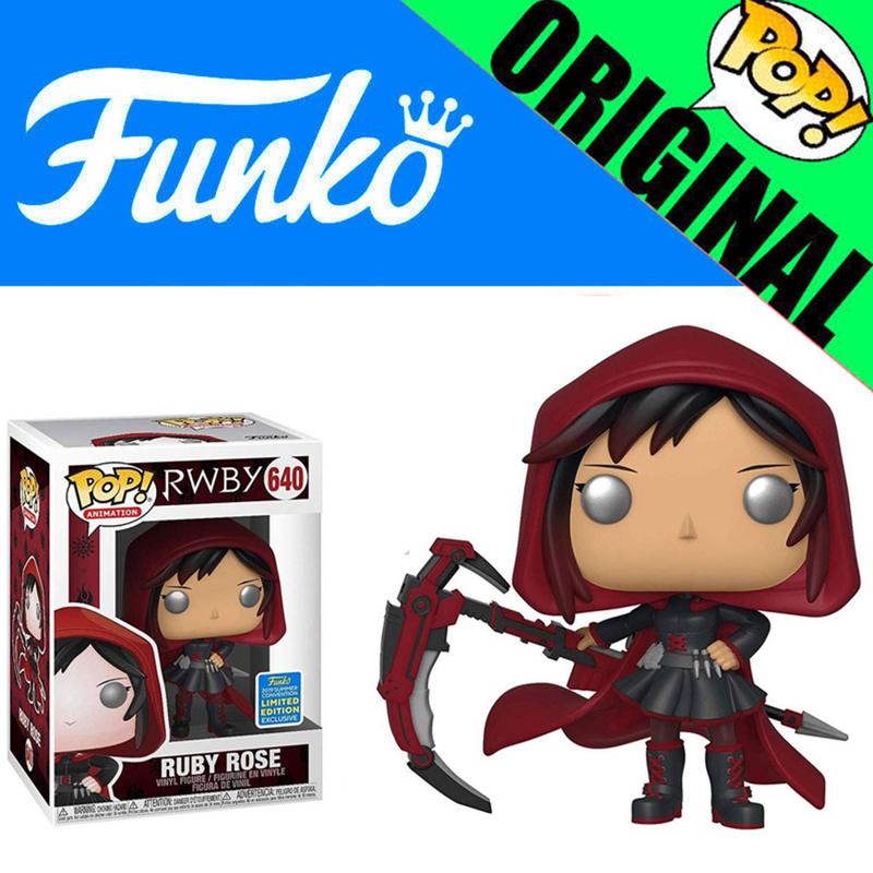 Boneco RWBY Ruby Rose Edição Limitada Summer Convention 2019 Pop Funko ...