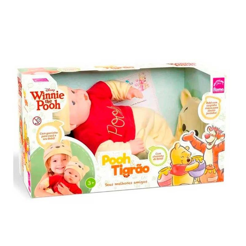 Boneco seus melhores amigos pooh roma ref:5413 - Bonecos - Magazine Luiza