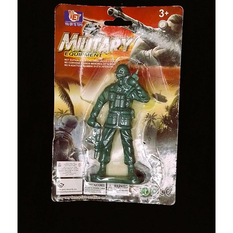 Boneco Soldado Militar Equipment Colors - YET - Bonecos - Magazine Luiza