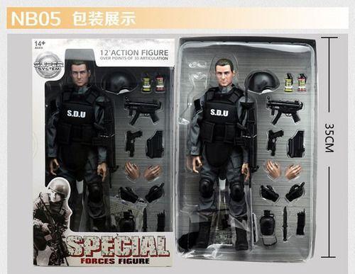 Boneco Soldado Militar Swat Força Especial Policia Americana - KADHOBBY ...