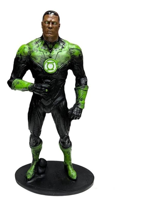 Boneco Super Herói Lanterna Verde Em Resina P - Bonecos - Magazine Luiza