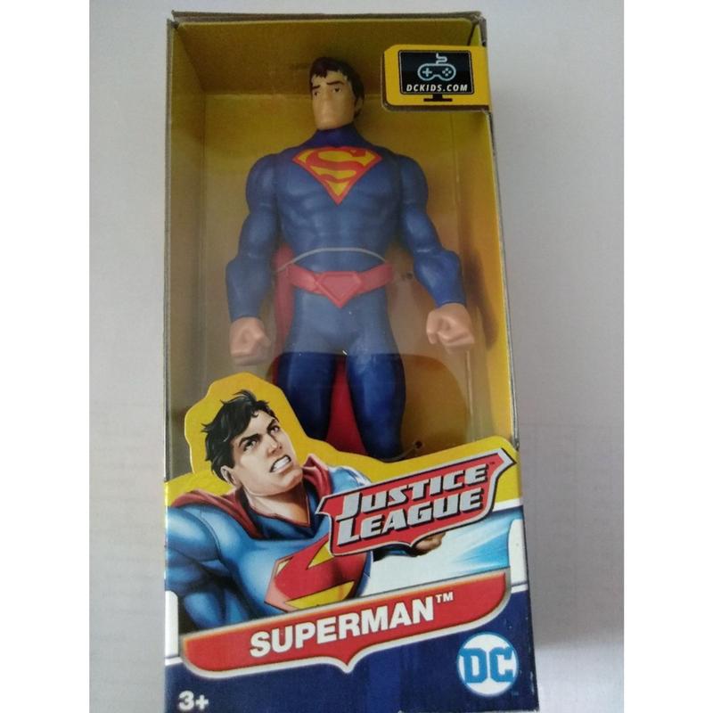 Boneco Super man Super Homem Liga Da Justiça 15cm - Mattel ...