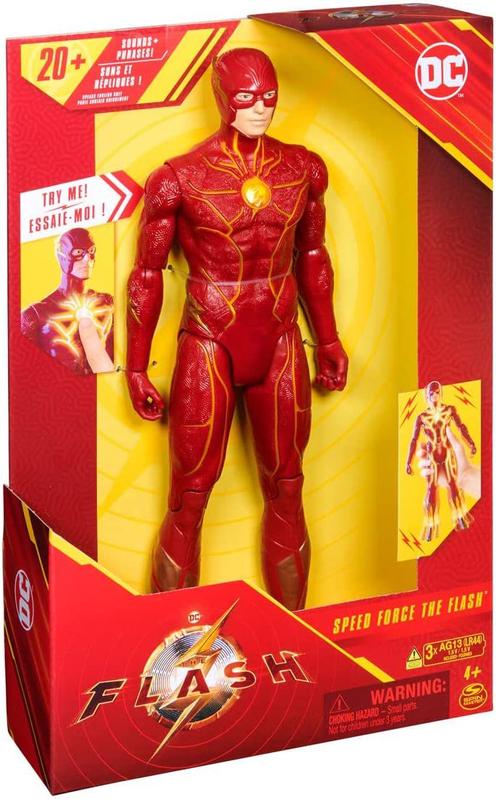 Boneco The Flash Figura de Ação de Luxo 30cm Sunny 3414 - Boneco Flash ...
