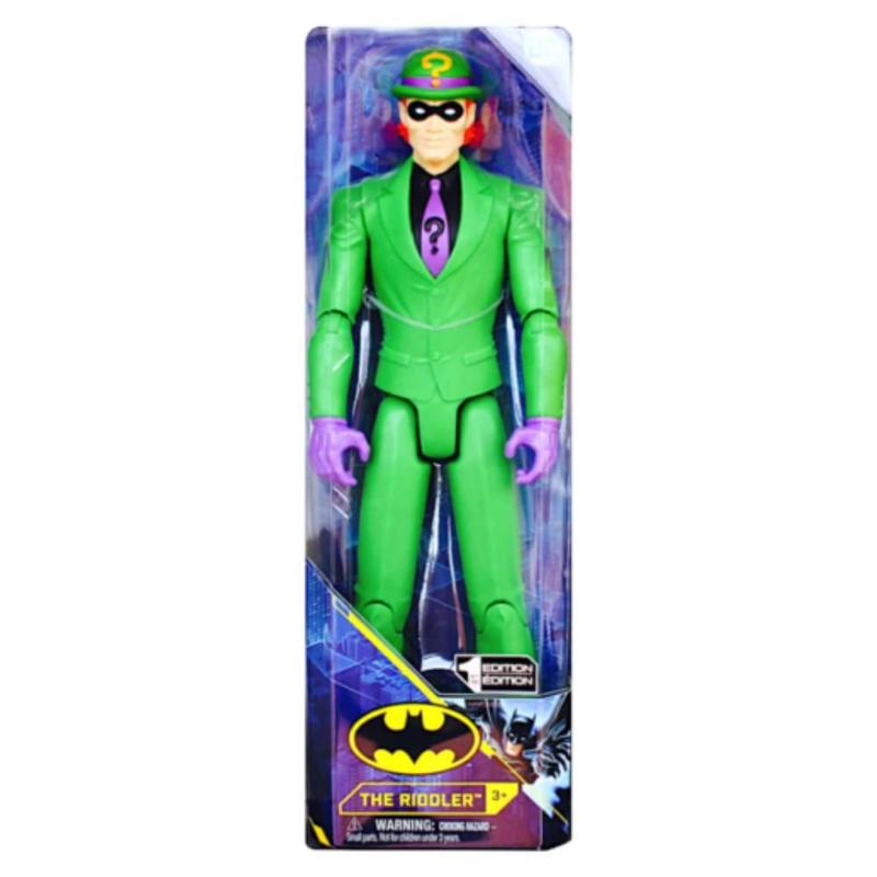 Boneco The Riddler Figura 30Cm Charada 1St Edition Sunny - Bonecos ...