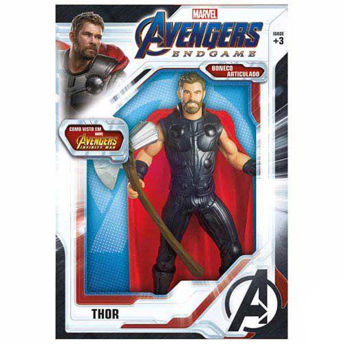Boneco Thor Marvel - 567 - Mimo Toys - Boneco Thor - Magazine Luiza