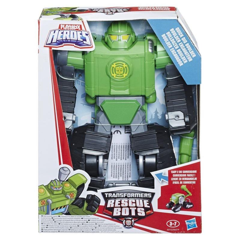 Boneco Transformers Rescue Bots - Boulder Escavador - Playskool - Hasbro - Bonecos - Magazine Luiza