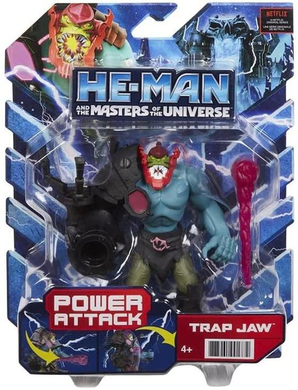 Boneco Trap Jaw He-Man Power Attack Com Acessórios - Mattel - Bonecos ...