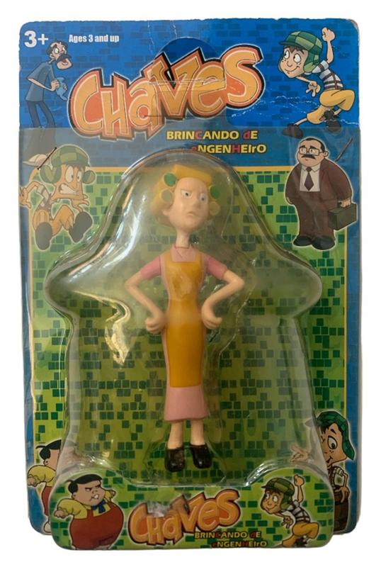 Boneco Turma Do Chaves Coleção Dona Florinda Brincando De Engenheiro ...