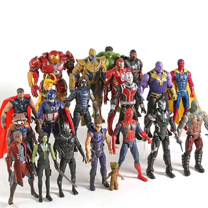 Boneco Vingadores Super Heróis Action Figures Articulado - Europio ...