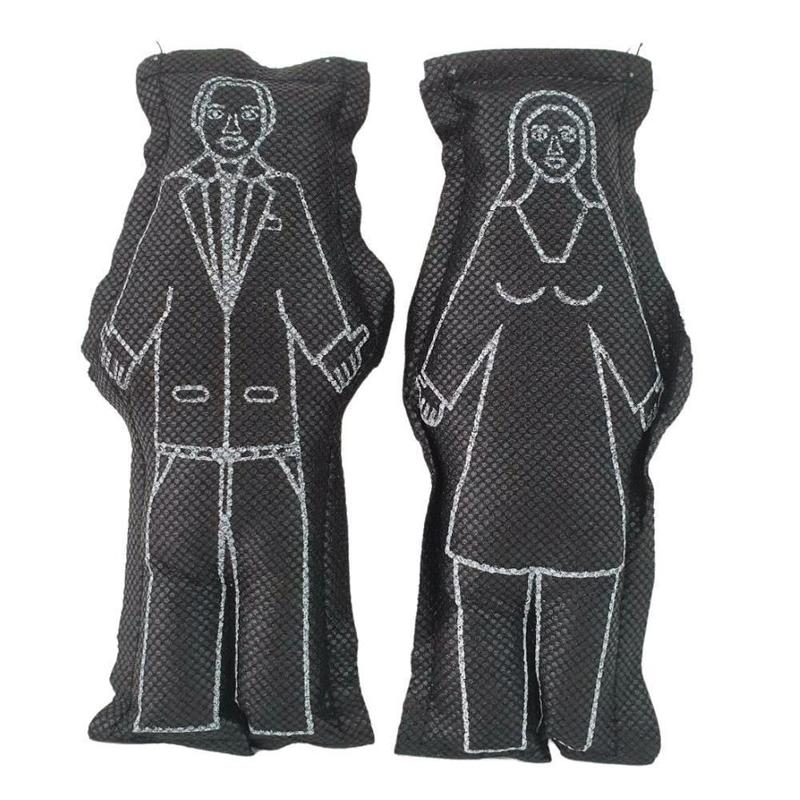 Boneco Voodoo Doll Vodu Vudu Bonecos Umbanda Candomblé Preto - Casa Da ...