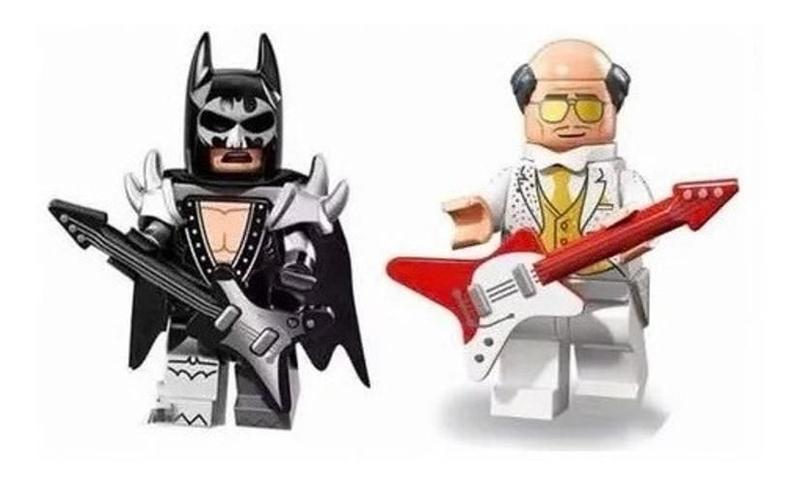 Bonecos Blocos De Montar Batman Alfred Rock And Roll - Mega Block Toys ...