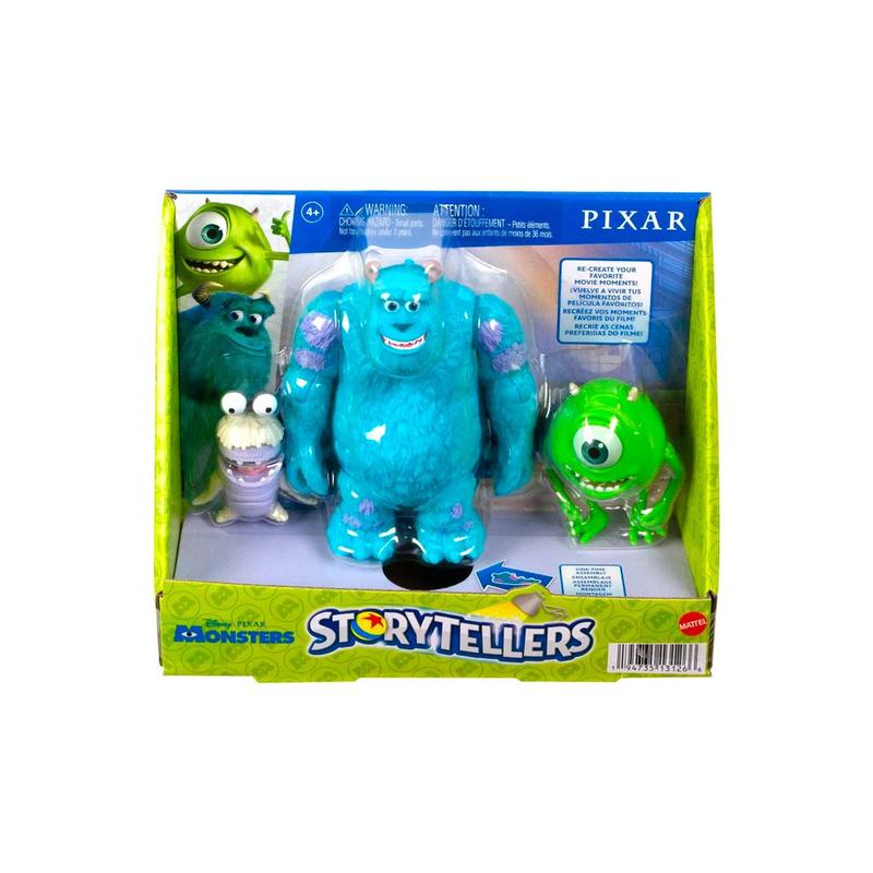 Bonecos Disney Pixar Monstros S.A Boo Sulley Mike Mattel - Bonecos ...