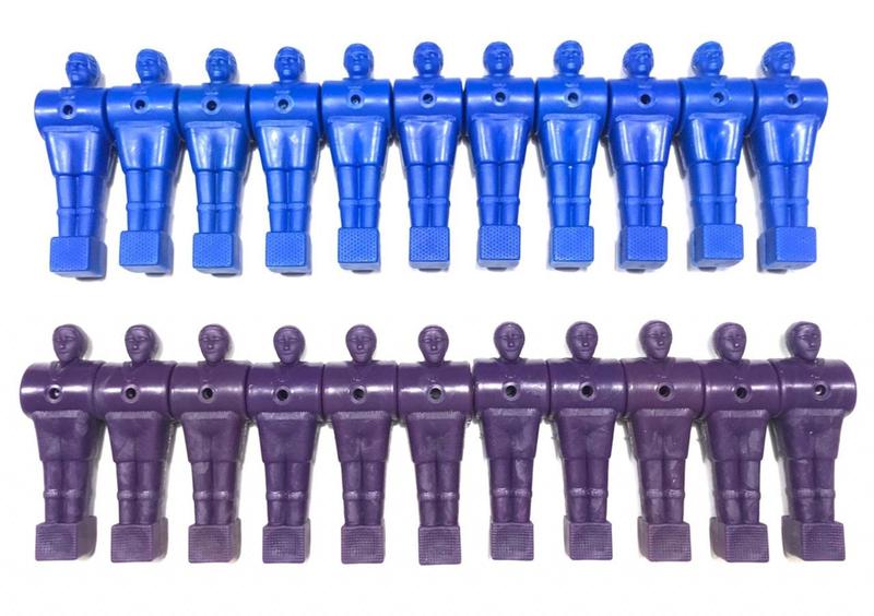 Bonecos Para Mesa De Pebolim Totó / Várias Cores 22 Unidades - Bilhares ...