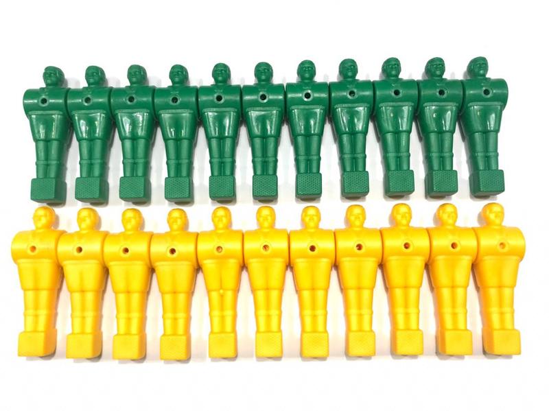 Bonecos Para Mesa De Pebolim Totó / Várias Cores 22 Unidades - Bilhares ...