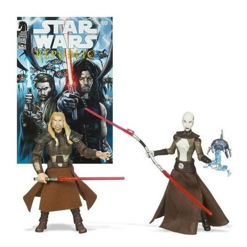 Bonecos star wars republic legacy collection tol skorr e asajj ventress ...
