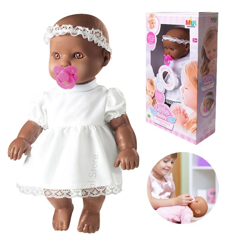 Bonequinha Que Faz Oracao Reza Pai Nosso Little Baby Negra - Art Brink ...