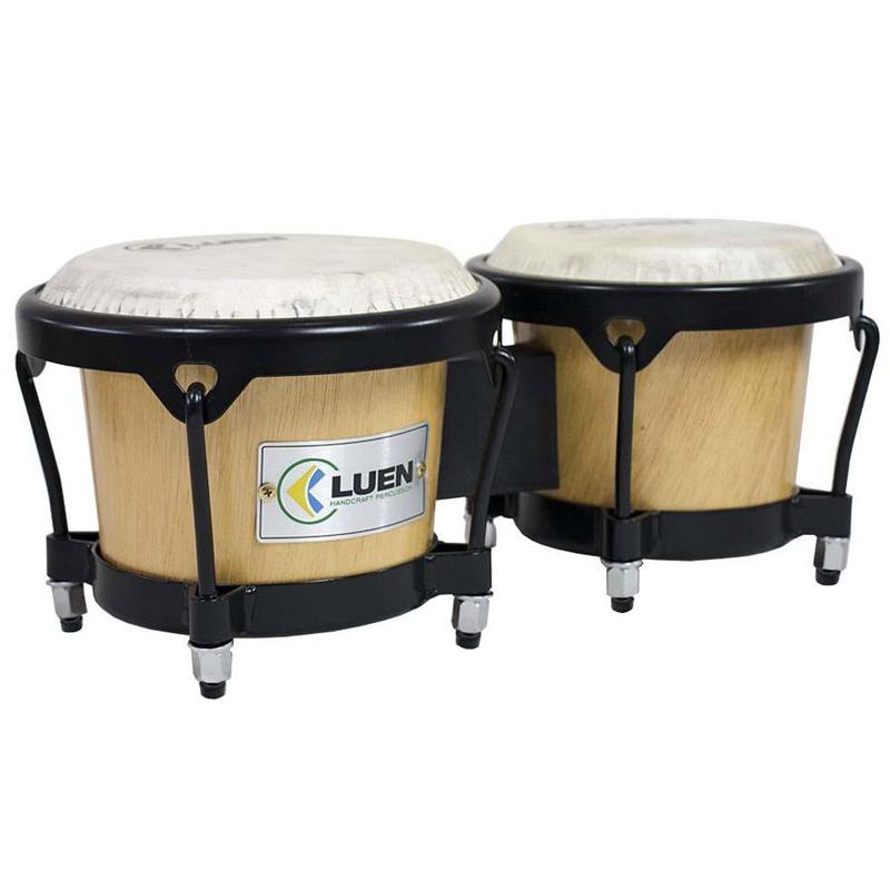 Bongô folheado natural 6" e 7" pol - Luen - Bongô - Magazine Luiza