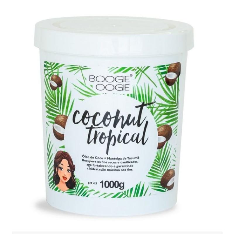 Boogie oogie mascara coconut tropical 1kg - Máscara Capilar - Magazine ...