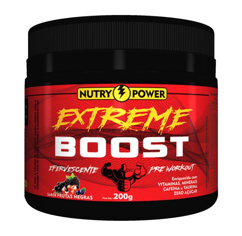 Boost Extreme (Pré-Treino) Frutas Negras 200 Mg - Apisnutri - Pré ...