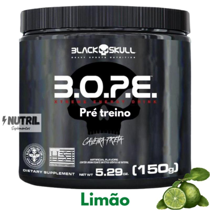 BOPE - Pré Treino Black Skull - B.O.P.E. - Diversos sabores - Pré ...