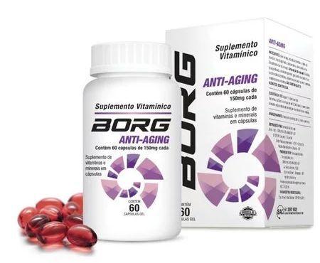 Borg anti aging 150mg 60cps - Outros Beleza e Perfumaria - Magazine Luiza