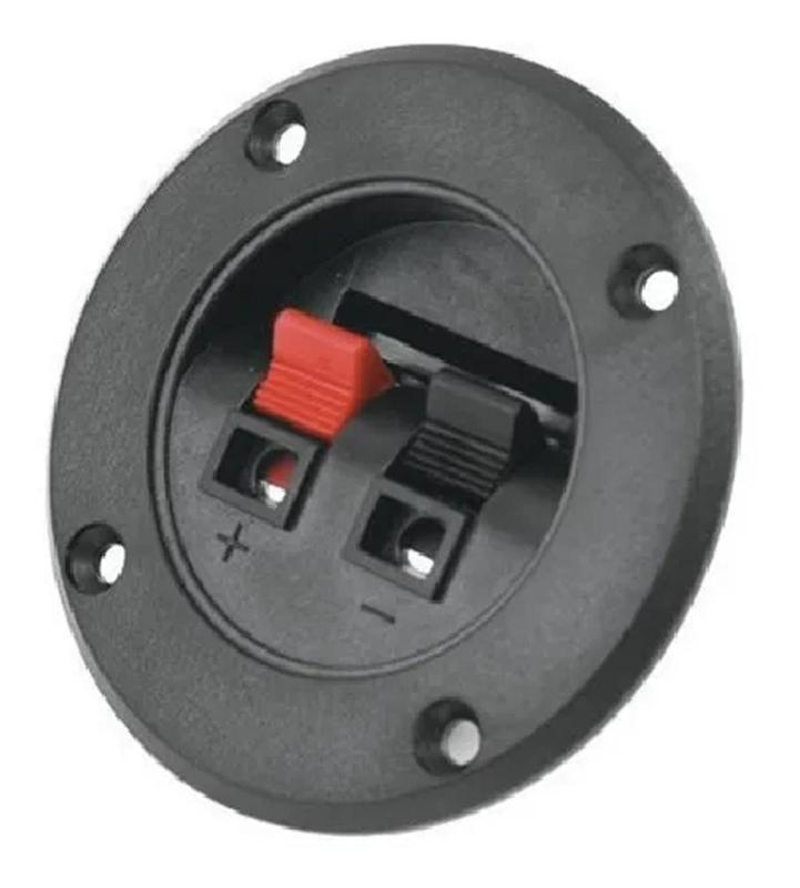 Borne redondo para caixa de som 75mm - Compell - Caixa Acústica ...