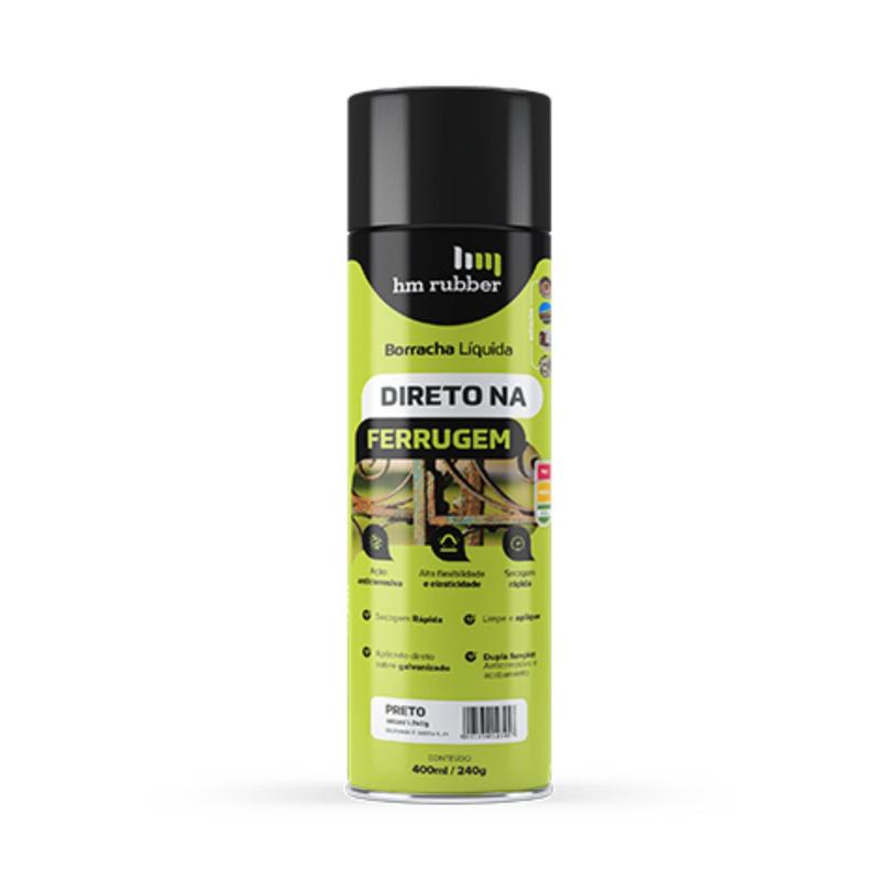 Borracha Líquida Impermeabilizante 400ml Hm Rubber Spray - Impermeabilizante - Magazine Luiza