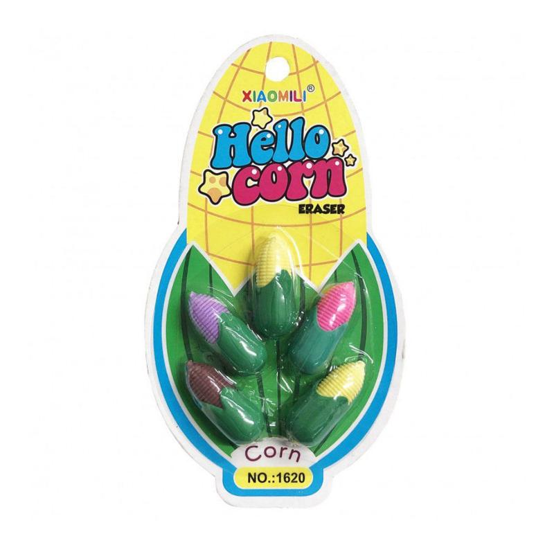 Borracha Milho MANIA DE STICKER Hello Corn - Borracha Técnica - Magazine Luiza