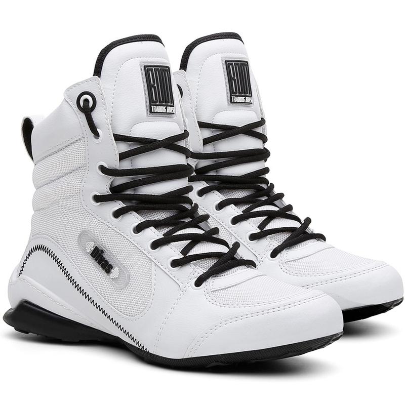 Bota Botinha para Treino Feminina Academia Malhar Fitness Cano Alto Zig ...