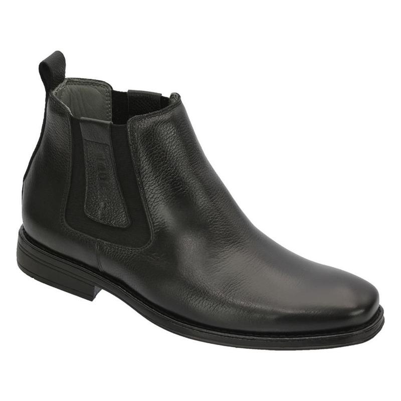 Bota Chelsea Masculina Couro Conforto Dia a Dia Macia Leve - Escrete ...