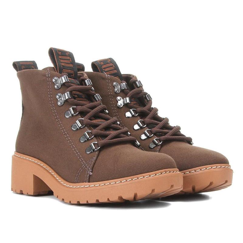 Bota Coturno Colcci Manu Salto Baixo Tratorada Feminina - Bota Feminina ...