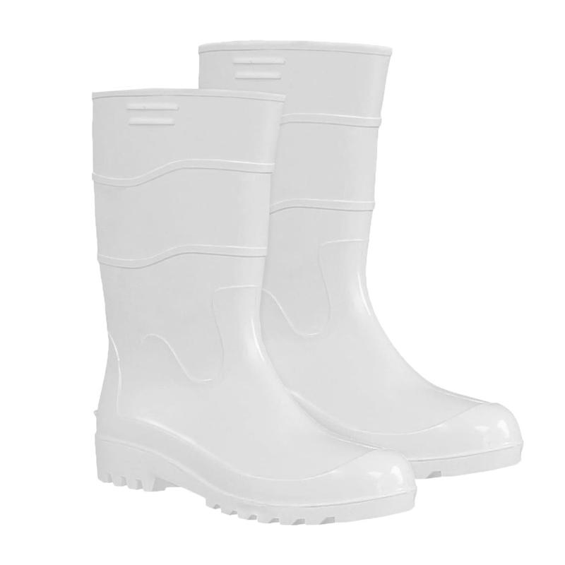 Bota de Pvc Galocha Cano Longo - Branca Original - Work Flex - Outros ...
