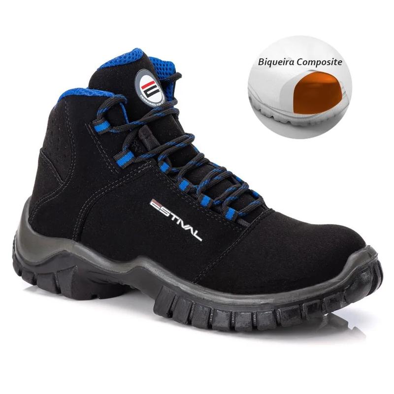 Bota De Segurança Eletricista Biqueira De Composite Estival CA 42.555 ...