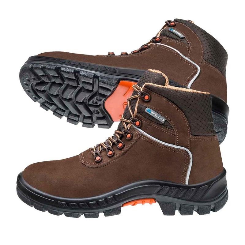 Bota De Segurança Marluvas Nobuck Premier Marrom - Bota de Segurança ...