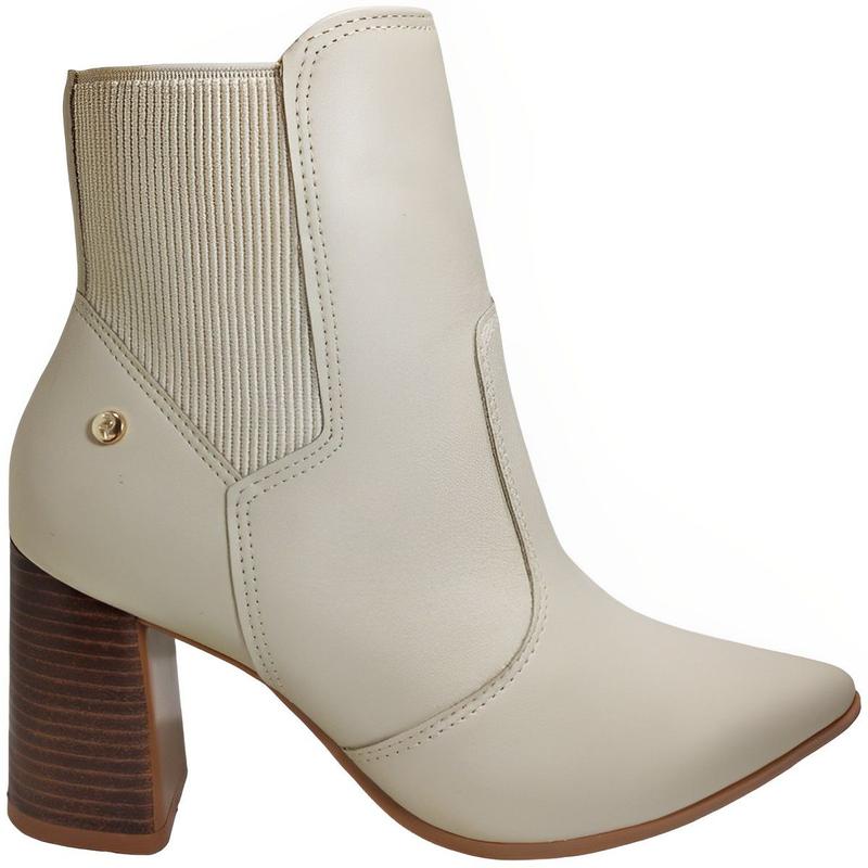 Bota Feminina Casual Ankle Boot Salto Médio Ramarim 2358122 - Ankle ...