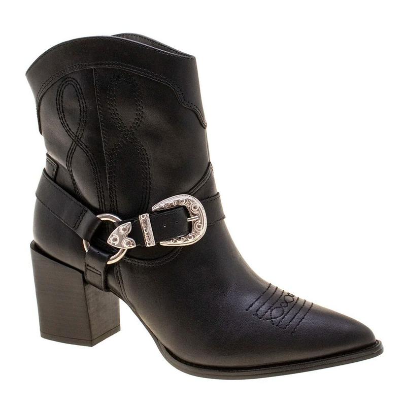 Bota Feminina Lia Line CB Boots Preta - 2203 - Bota Feminina - Magazine ...