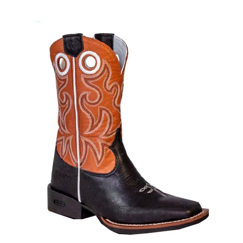 Bota Masculina Durango Preta/Laranja - DURANGO BOOTS - Bota Masculina ...