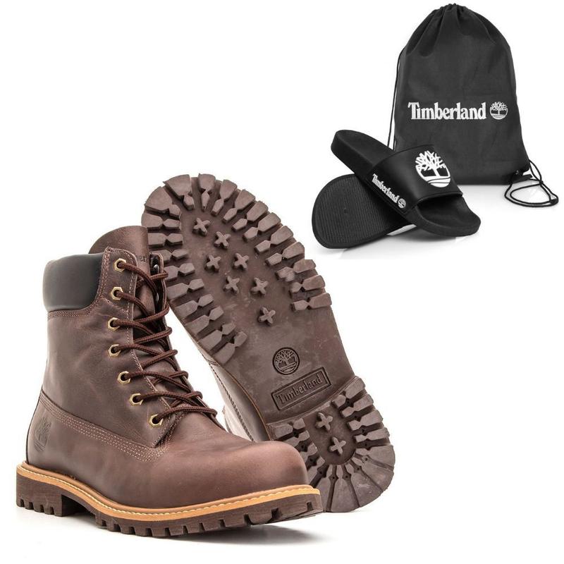 Bota Masculina Timberland Trail de Couro Mode Mark Canion - John Botas ...