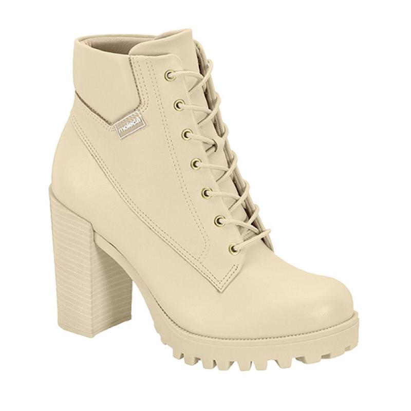 Bota Moleca Coturno Cadarço 5325.119 - Coturno Feminino - Magazine Luiza