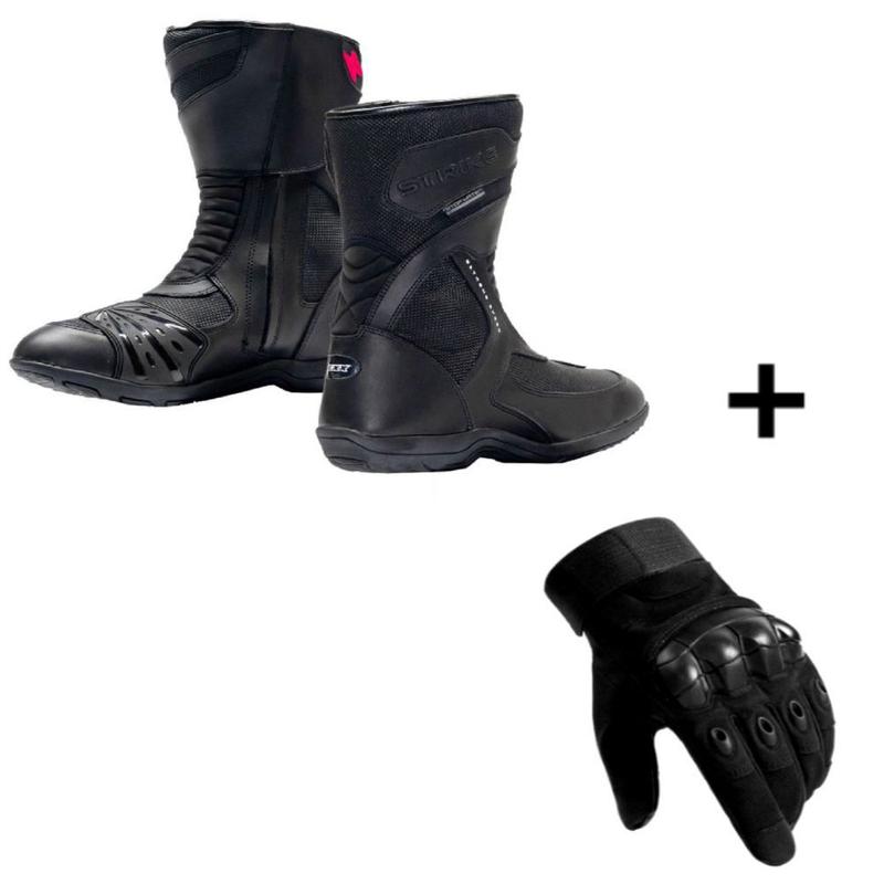 Bota Motociclista Texx Strike V2 Esportiva Impermeável - Botas para ...