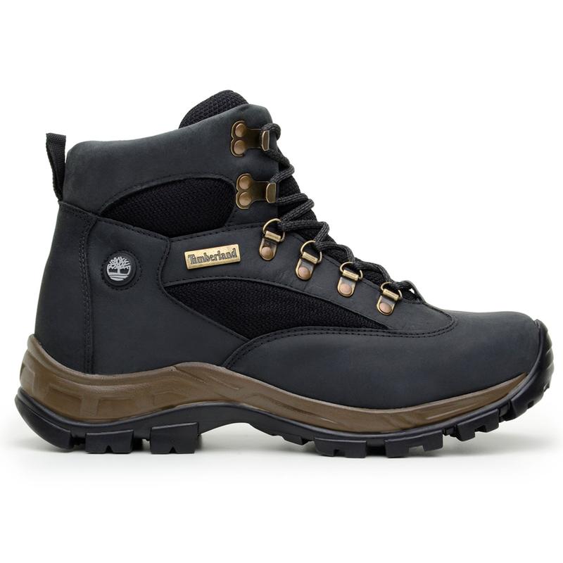 Bota Timberland Black Hard Work Reforçada com Solado de Borracha - Bota ...